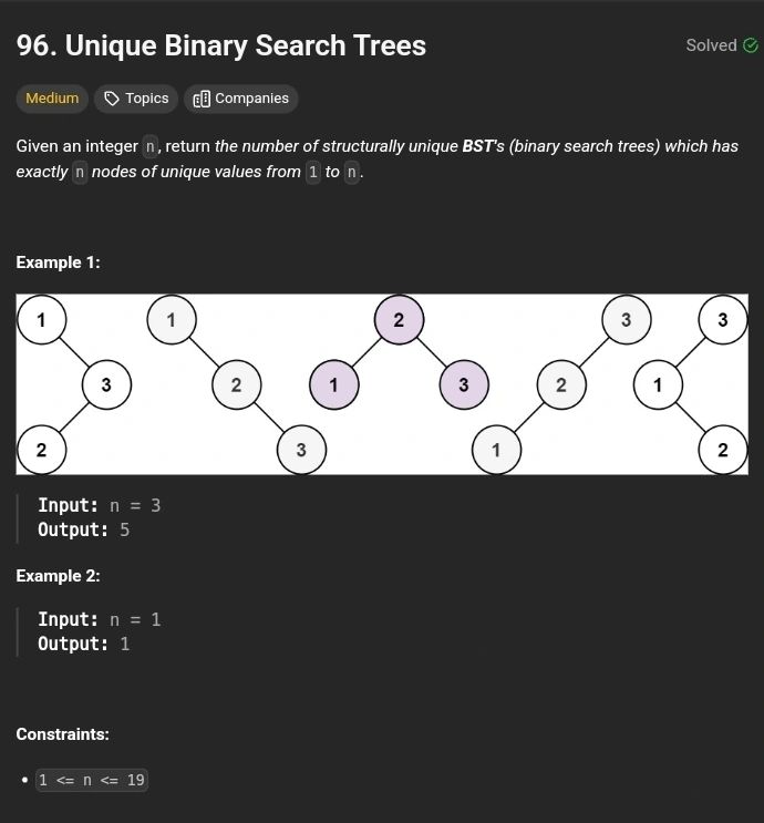 Hao Lam on LinkedIn: Random Leetcode Series Problem #96 - Unique Binary ... Hao Lam on LinkedIn: Random Leetcode Series Problem #96 - Unique Binary ...