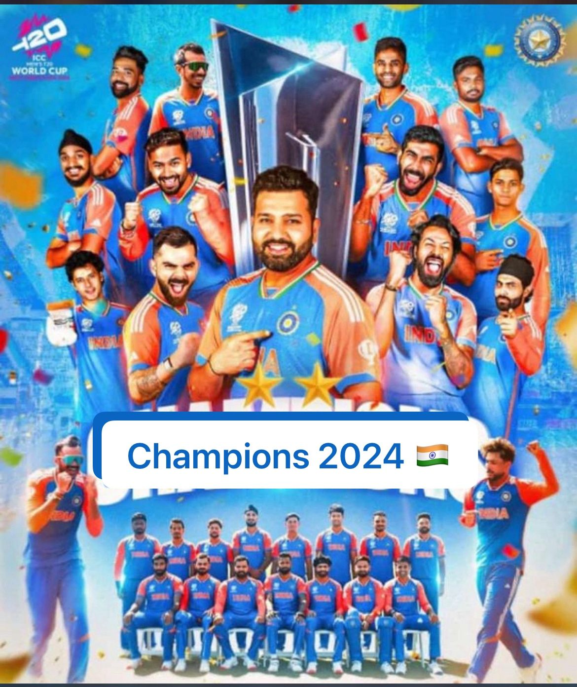 Mohammed shahid on LinkedIn: Champions 2k24🇮🇳 Mohammed shahid on LinkedIn: Champions 2k24🇮🇳