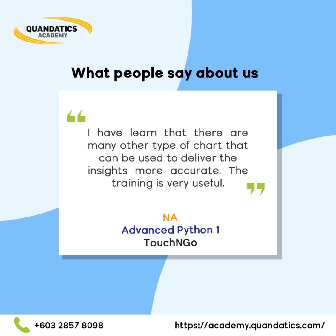 Quandatics Academy on LinkedIn: #bigdata #datasciencetraining # ... Quandatics Academy on LinkedIn: #bigdata #datasciencetraining # ...