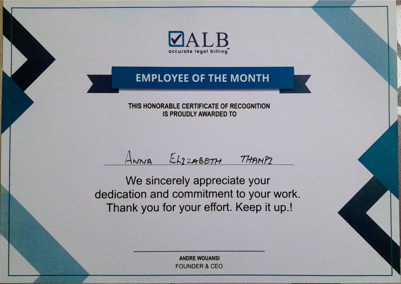Accurate Legal Billing posted on LinkedIn Accurate Legal Billing posted on LinkedIn