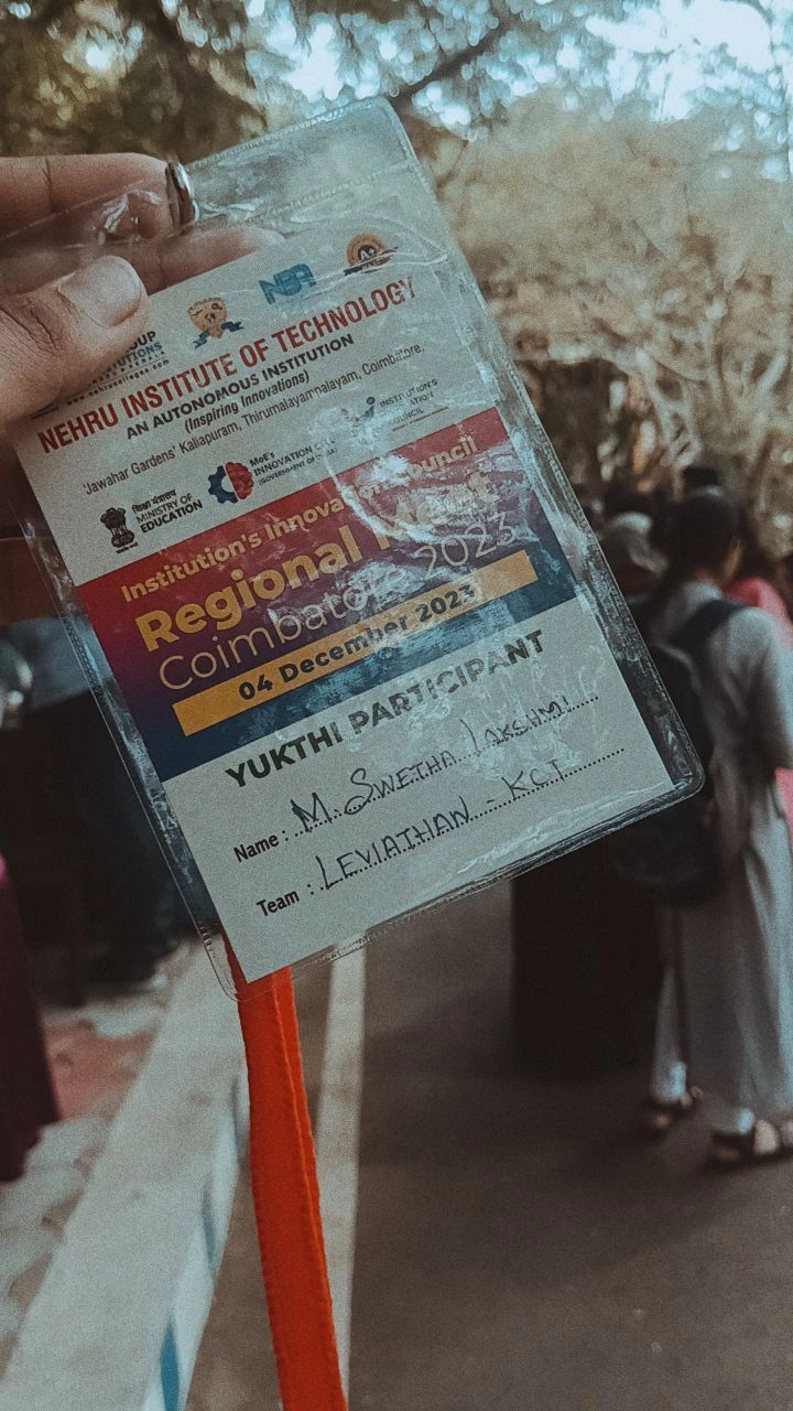 Swetha Lakshmi on LinkedIn: Participated in IIC's regional meet ... Swetha Lakshmi on LinkedIn: Participated in IIC's regional meet ...