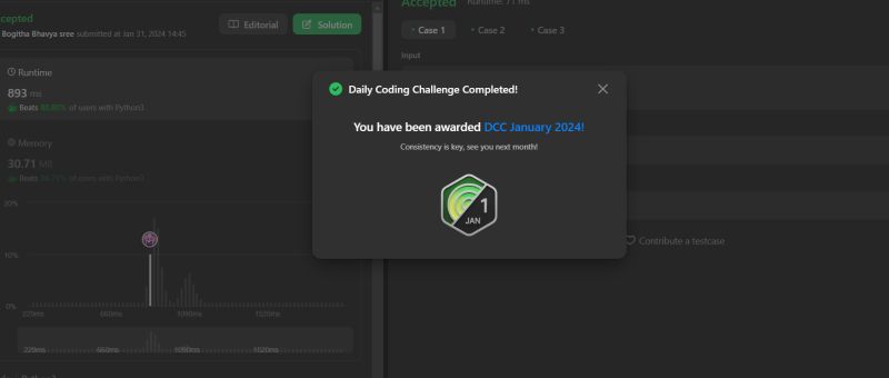 Bogitha Bhavya sree on LinkedIn: #leetcode #januarychallenge # ... Bogitha Bhavya sree on LinkedIn: #leetcode #januarychallenge # ...