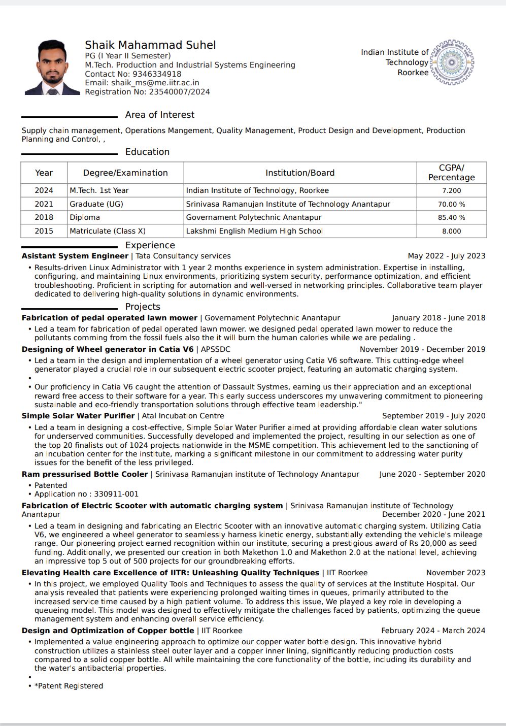 Shaik Mahammad Suhel on LinkedIn: #internship #engineering #innovation ... Shaik Mahammad Suhel on LinkedIn: #internship #engineering #innovation ...