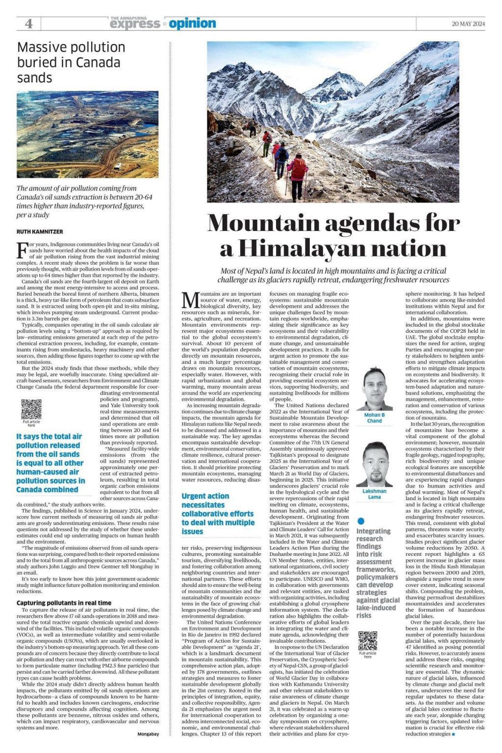 Lakshman Lama on LinkedIn: ️ Mohan B. Chand and Lakshman Lama “Mountain ... Lakshman Lama on LinkedIn: ️ Mohan B. Chand and Lakshman Lama “Mountain ...