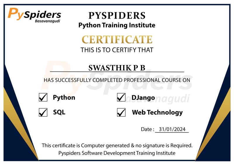 Swasthik P B on LinkedIn: #pythonfullstack #python #django #mysql # ... Swasthik P B on LinkedIn: #pythonfullstack #python #django #mysql # ...