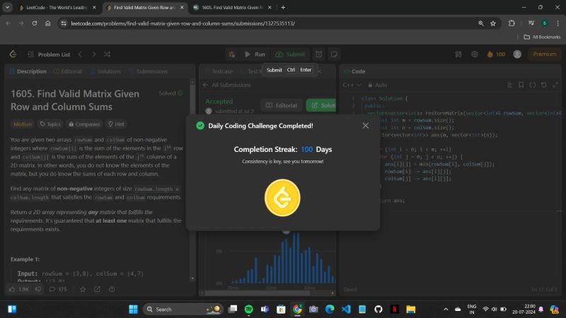 Seema Yadav on LinkedIn: #100daysofcode #codingjourney #leetcodechallenge Seema Yadav on LinkedIn: #100daysofcode #codingjourney #leetcodechallenge
