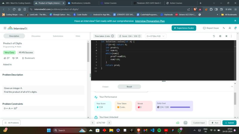 Biswajit Sahoo on LinkedIn: #365daysofcode #scalerdiscord # ... Biswajit Sahoo on LinkedIn: #365daysofcode #scalerdiscord # ...
