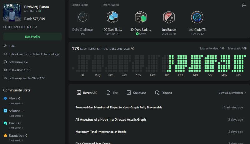 Prithviraj Panda on LinkedIn: #leetcode #codenewbie #dsa #cpp # ... Prithviraj Panda on LinkedIn: #leetcode #codenewbie #dsa #cpp # ...