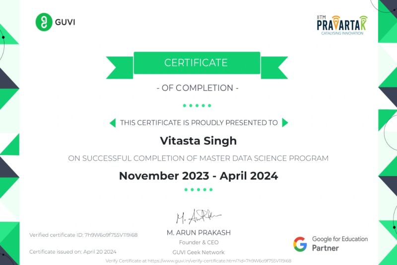 VITASTA SINGH on LinkedIn: #guvi #guvu VITASTA SINGH on LinkedIn: #guvi #guvu