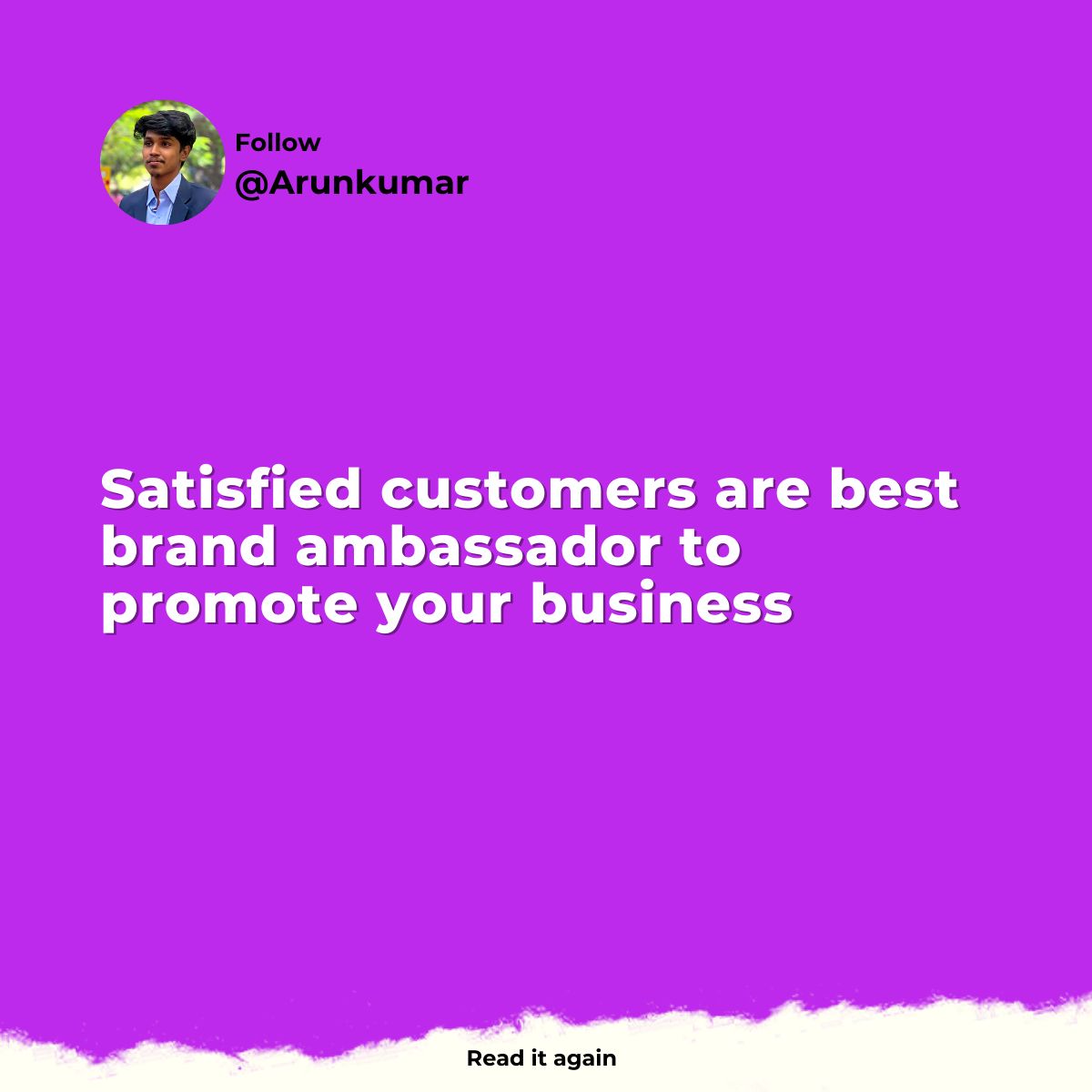 Arun Kumar on LinkedIn: #marketing #business #brand #experience #help # ... Arun Kumar on LinkedIn: #marketing #business #brand #experience #help # ...