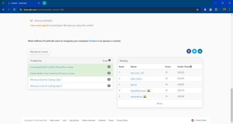 Muskan Thakur on LinkedIn: #100daysofcode #codingchallenge #leetcode # ... Muskan Thakur on LinkedIn: #100daysofcode #codingchallenge #leetcode # ...