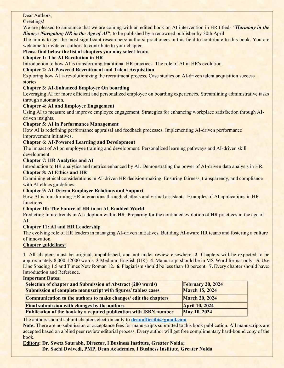 Dr. Sweta Saurabh (Ph.D) on LinkedIn: π Exciting News for Authors! π ... Dr. Sweta Saurabh (Ph.D) on LinkedIn: π Exciting News for Authors! π ...