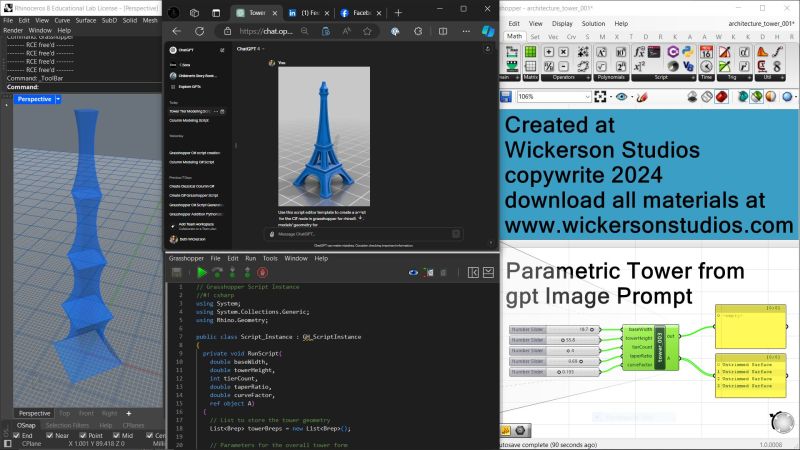 Michael David Wickerson on LinkedIn: FULL PARAMETRIC AND COMPUTATIONAL ... Michael David Wickerson on LinkedIn: FULL PARAMETRIC AND COMPUTATIONAL ...