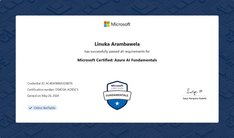 Linuka Arambawela on LinkedIn: #azure #microsoftazure #microsoftlearn # ... Linuka Arambawela on LinkedIn: #azure #microsoftazure #microsoftlearn # ...