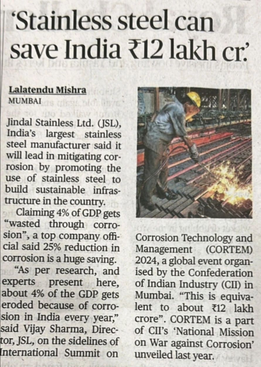 ALOK RANJAN JHA on LinkedIn: #stainlesssteel #hugesaving #corrosion # ... ALOK RANJAN JHA on LinkedIn: #stainlesssteel #hugesaving #corrosion # ...