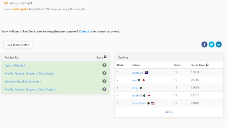 Aditya Garg on LinkedIn: Hello everyone In the Leetcode Biweekly ... Aditya Garg on LinkedIn: Hello everyone In the Leetcode Biweekly ...