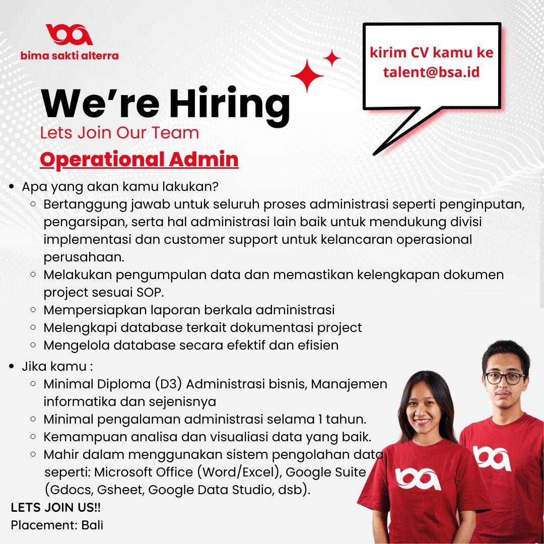 Bima Sakti Alterra posted on LinkedIn Bima Sakti Alterra posted on LinkedIn