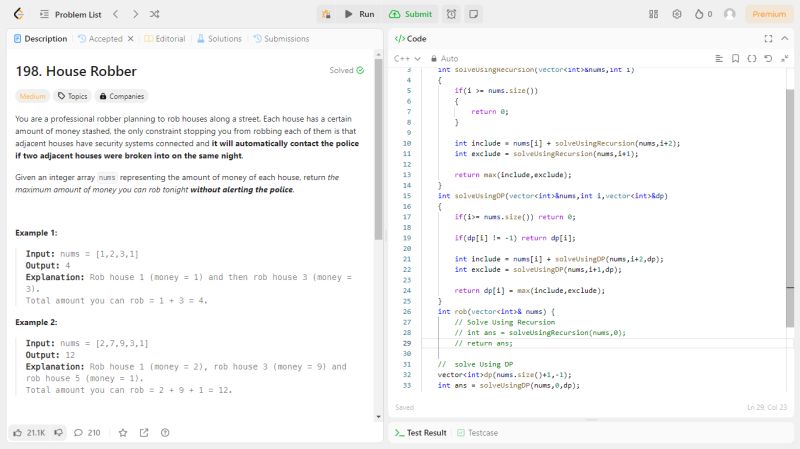 Keshav Vijay on LinkedIn: #100daysofcode #codingchallenge #leetcode # ... Keshav Vijay on LinkedIn: #100daysofcode #codingchallenge #leetcode # ...