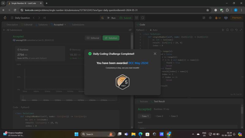 Anurag Singh on LinkedIn: #leetcode #leetcodechallenge #leetcode2024 # ... Anurag Singh on LinkedIn: #leetcode #leetcodechallenge #leetcode2024 # ...
