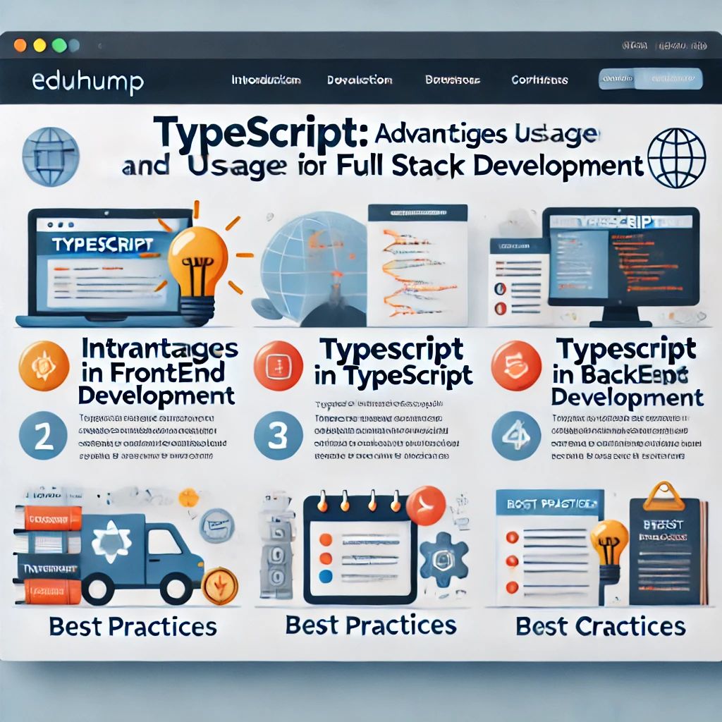 eduHump on LinkedIn: TypeScript: Advantages and Usage in Full Stack ... eduHump on LinkedIn: TypeScript: Advantages and Usage in Full Stack ...