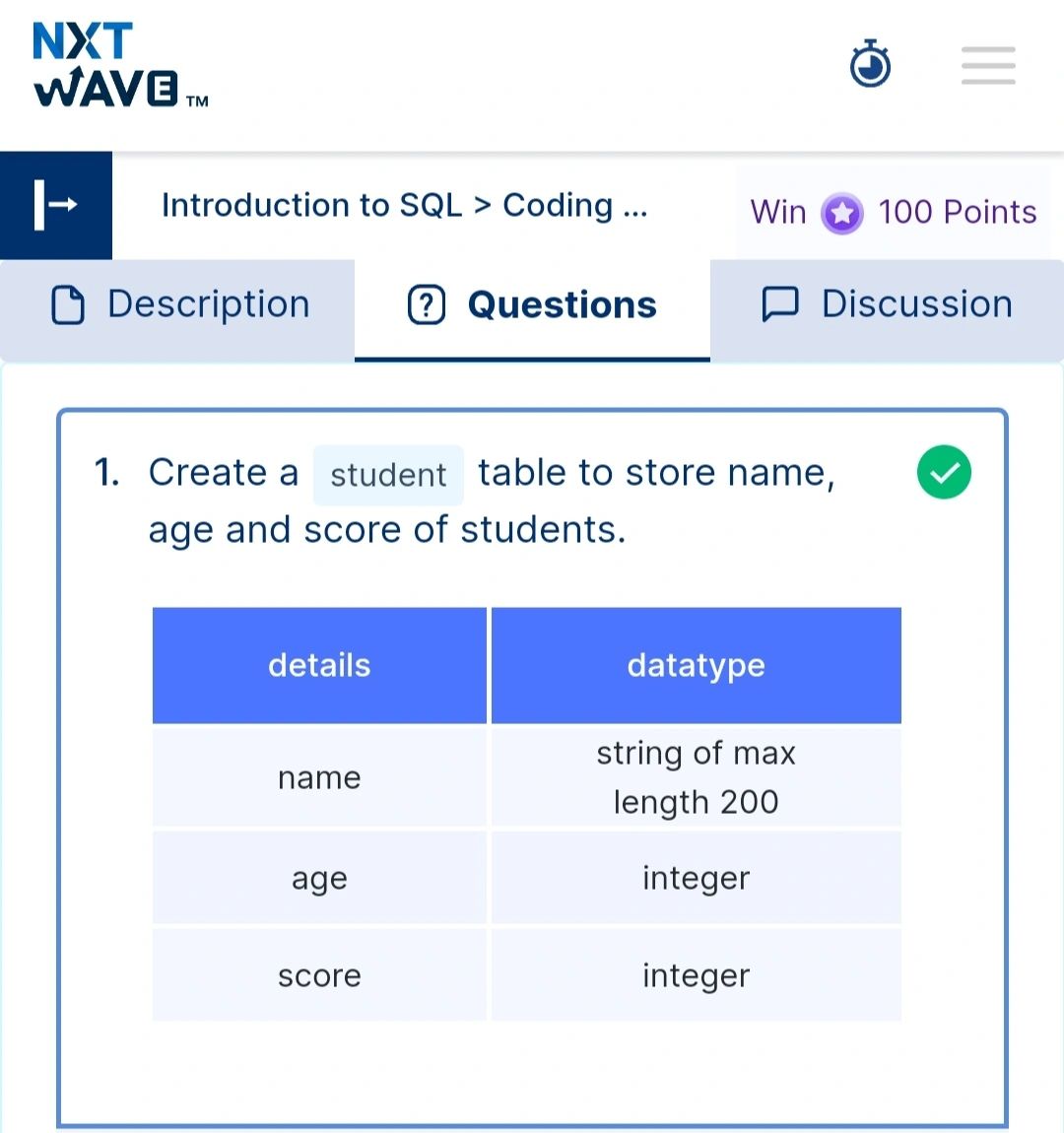 Suman Bhukya on LinkedIn: #day #sql #100daysofcodechalenge #nxtwave #ccbp Suman Bhukya on LinkedIn: #day #sql #100daysofcodechalenge #nxtwave #ccbp