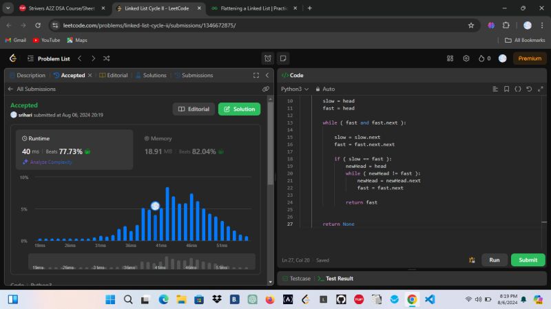 Sri hari on LinkedIn: #leetcode #coding #algorithms #linkedlist # ... Sri hari on LinkedIn: #leetcode #coding #algorithms #linkedlist # ...