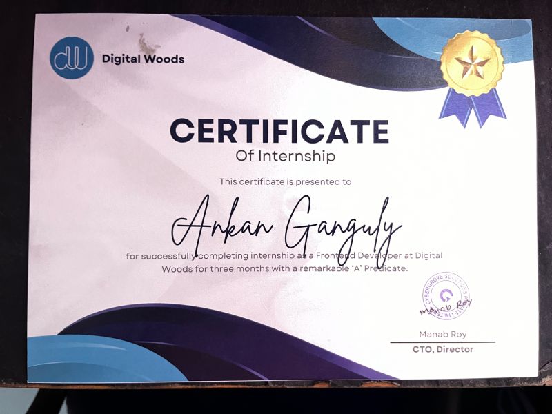 Ankan Ganguly on LinkedIn: #internship #reactjs #nextjs #reactnative # ... Ankan Ganguly on LinkedIn: #internship #reactjs #nextjs #reactnative # ...