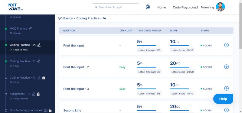Nirmalraj s on LinkedIn: #30daysofcode #30daysofcode #nxtwave #ccbp #python Nirmalraj s on LinkedIn: #30daysofcode #30daysofcode #nxtwave #ccbp #python