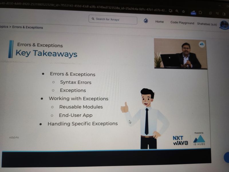 Shahebaz Shaikh on LinkedIn: #coding #python #nxtwave #errorandexceptions Shahebaz Shaikh on LinkedIn: #coding #python #nxtwave #errorandexceptions