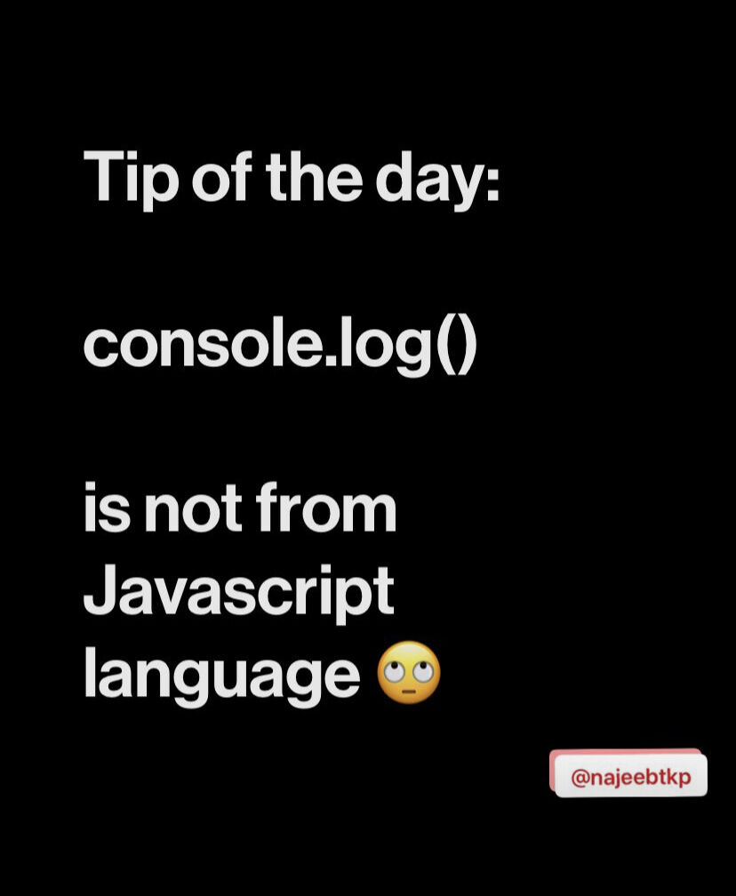 Najeeb Thangal KP on LinkedIn: #tipsandtricks #javascript #webapi # ... Najeeb Thangal KP on LinkedIn: #tipsandtricks #javascript #webapi # ...