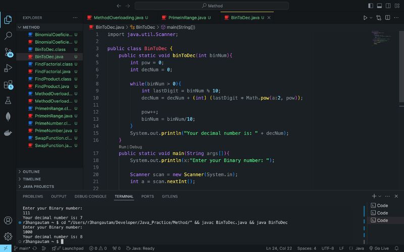 Rohan Gautam on LinkedIn: #java #corejava #programmingcommunity #dsa Rohan Gautam on LinkedIn: #java #corejava #programmingcommunity #dsa