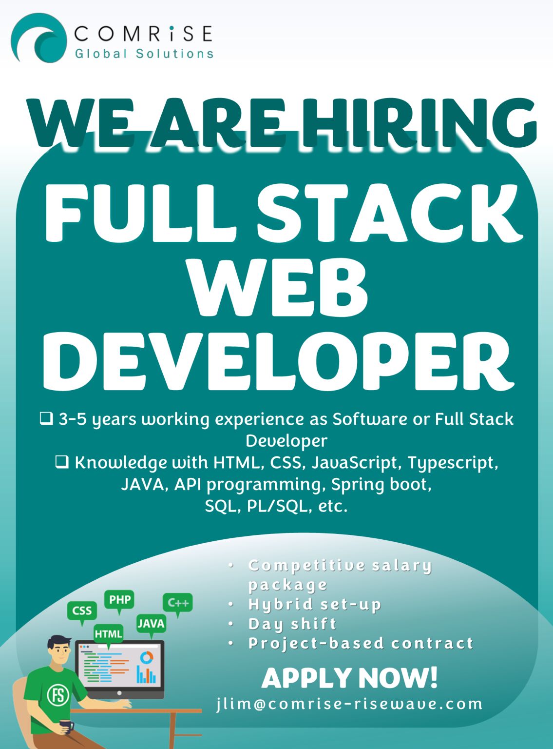 James Ian H Lim on LinkedIn: #hiring #softwaredevelopers # ... James Ian H Lim on LinkedIn: #hiring #softwaredevelopers # ...