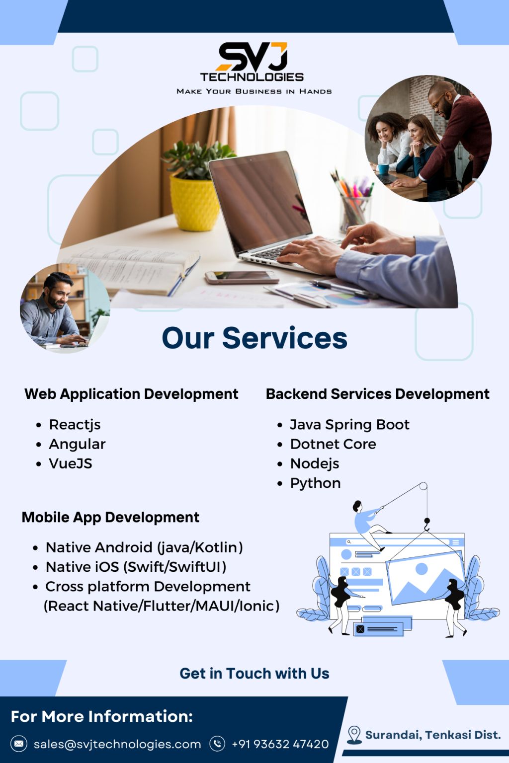 SVJ Technologies on LinkedIn: Our Services.. 💻 SVJ Technologies on LinkedIn: Our Services.. 💻