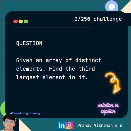 PRANAV VIKRAMAN .. on LinkedIn: #python #leetcode #geekforgeeks # ... PRANAV VIKRAMAN .. on LinkedIn: #python #leetcode #geekforgeeks # ...