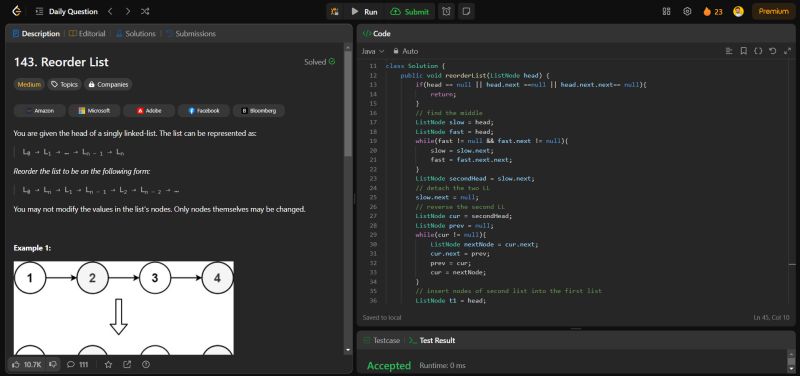 Aditya Kadam on LinkedIn: #100daysofcode #coding #programming #leetcode ... Aditya Kadam on LinkedIn: #100daysofcode #coding #programming #leetcode ...