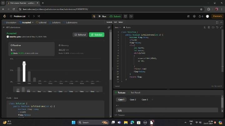 Swastika Guha on LinkedIn: #leetcode #java #dsa Swastika Guha on LinkedIn: #leetcode #java #dsa