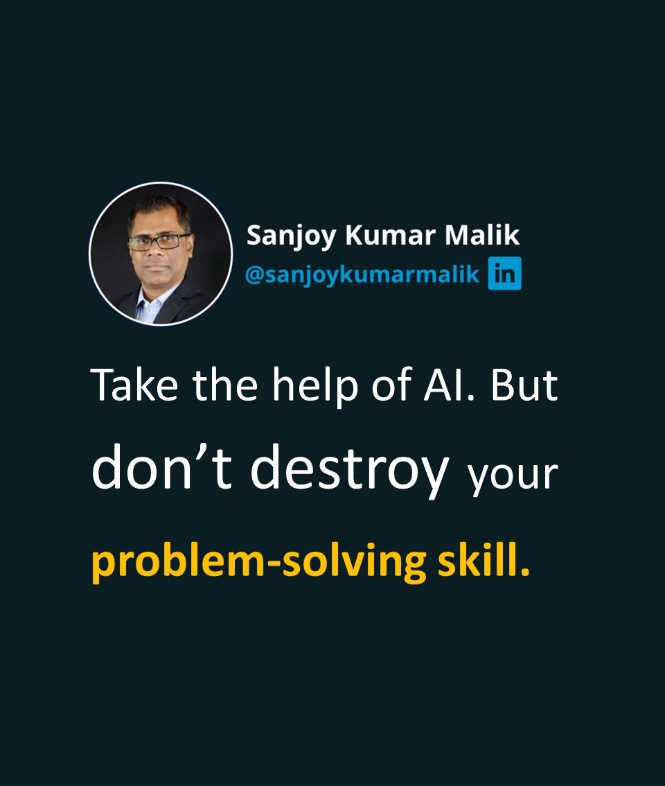 Abhishek Verma on LinkedIn: Agree!! Abhishek Verma on LinkedIn: Agree!!