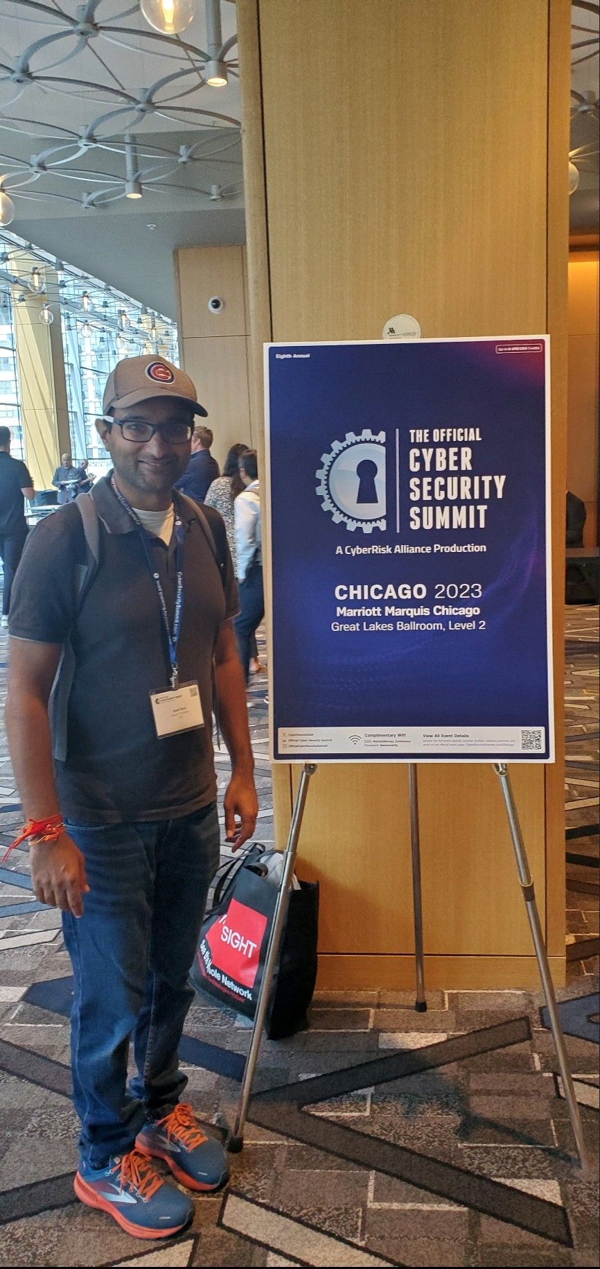 Sunil Soni, MBA on LinkedIn: Chicago Cyber Security Summit 2023! Sunil Soni, MBA on LinkedIn: Chicago Cyber Security Summit 2023!