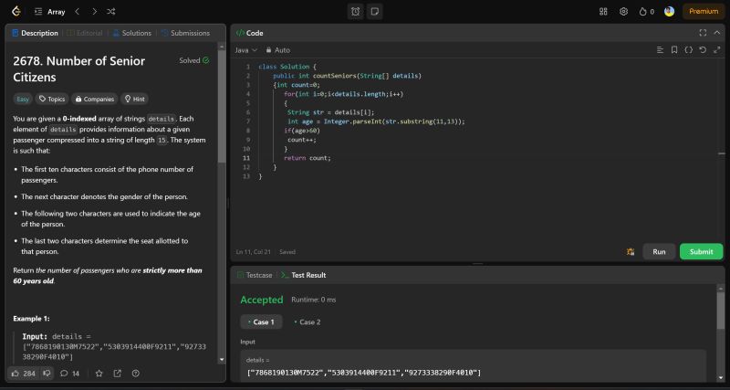 Ankit Kumar on LinkedIn: #day40 #100daycodechallange #dsa #leetcode #java Ankit Kumar on LinkedIn: #day40 #100daycodechallange #dsa #leetcode #java