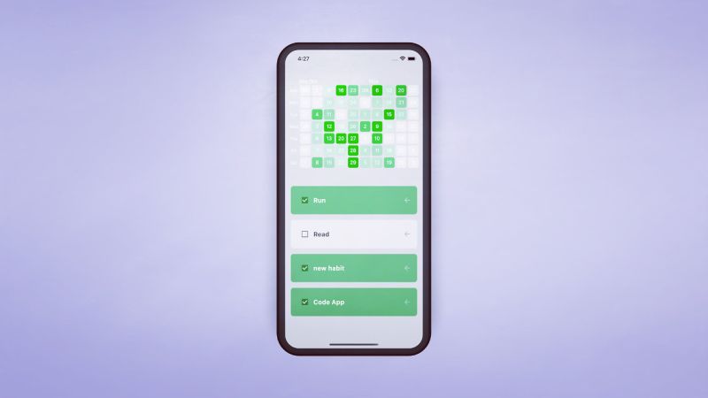 I created a Habit Tracker App using Flutter. Check it out: https://lnkd ... I created a Habit Tracker App using Flutter. Check it out: https://lnkd ...