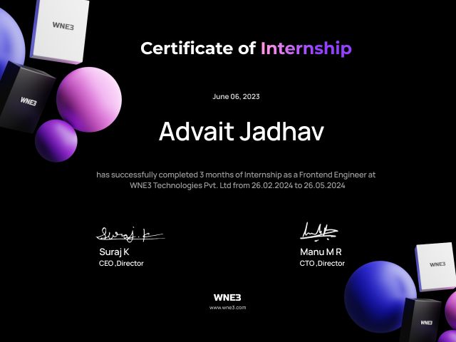 Advait Jadhav on LinkedIn: #frontendengineering #internship #nextjs # ... Advait Jadhav on LinkedIn: #frontendengineering #internship #nextjs # ...