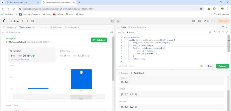 Muhammad Sufiyan Ali on LinkedIn: #codingjourney #leetcode # ... Muhammad Sufiyan Ali on LinkedIn: #codingjourney #leetcode # ...