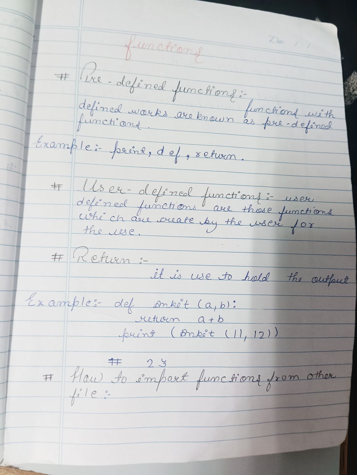 Priyanshu Pareek on LinkedIn: #30dayscode #code #python #programming Priyanshu Pareek on LinkedIn: #30dayscode #code #python #programming