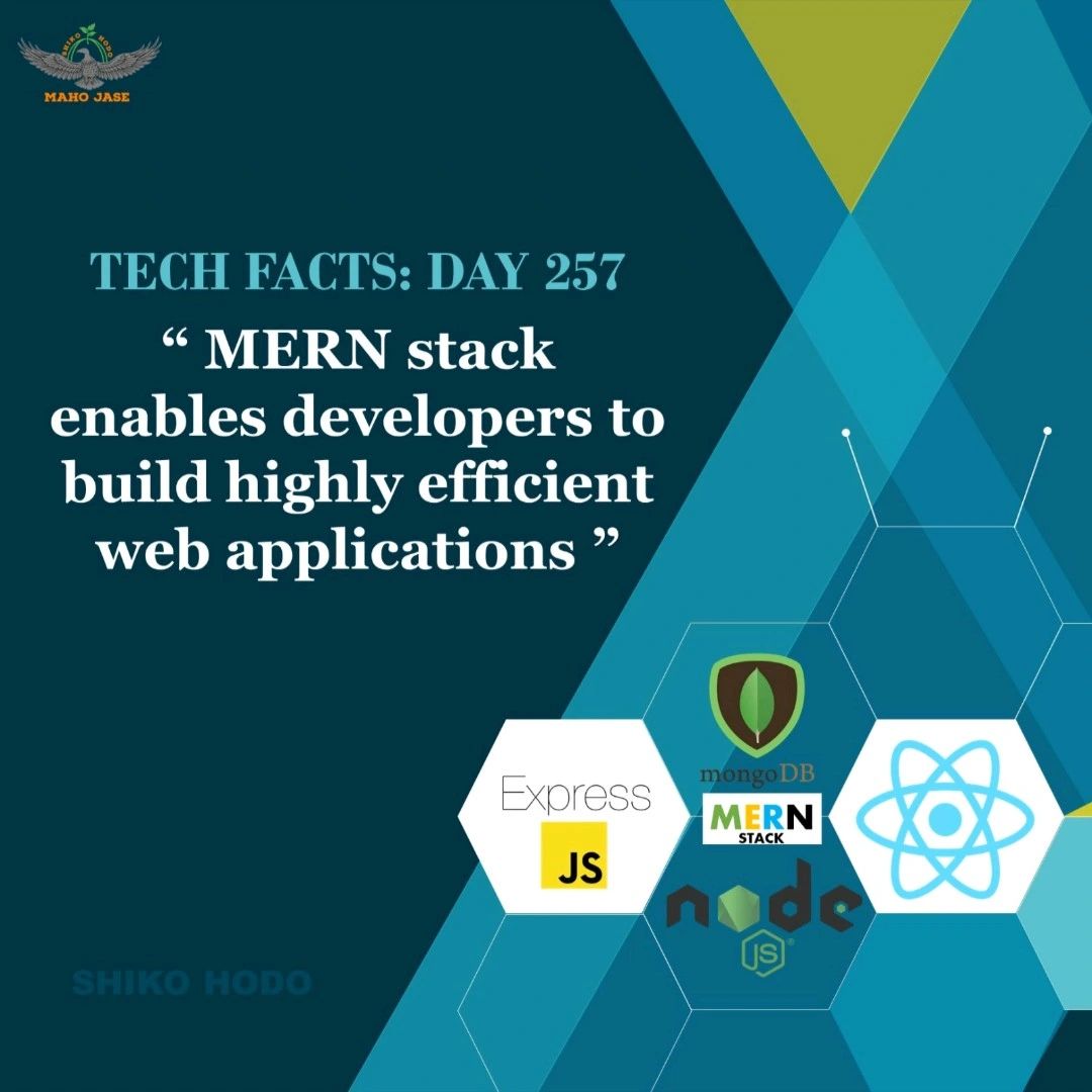 Tech Facts: Day 257 of #mern #javascript #w #reactjs #react #nodejs # ... Tech Facts: Day 257 of #mern #javascript #w #reactjs #react #nodejs # ...