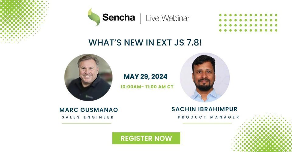 Sencha on LinkedIn: #extjs #javascript #uiframework #sencha #newrelease ... Sencha on LinkedIn: #extjs #javascript #uiframework #sencha #newrelease ...