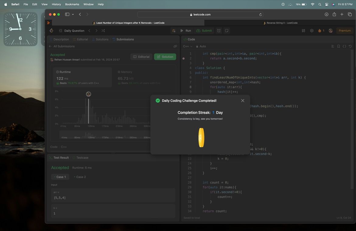 Rehan Hussan Ansari on LinkedIn: #codingchallenge #algorithm # ... Rehan Hussan Ansari on LinkedIn: #codingchallenge #algorithm # ...
