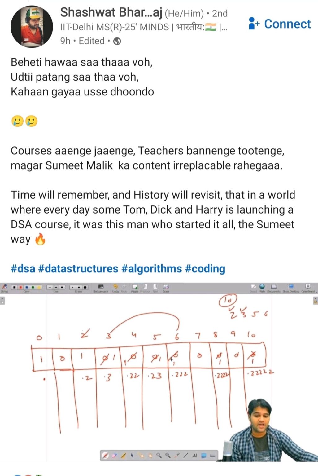 Deepak Malviya on LinkedIn: #pepcoding Deepak Malviya on LinkedIn: #pepcoding