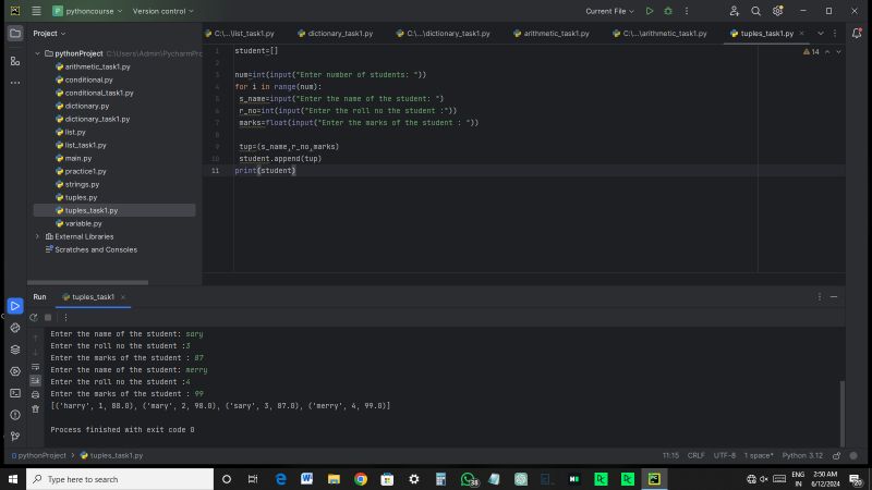 Pragati Akhare on LinkedIn: #main #python #datastructures Pragati Akhare on LinkedIn: #main #python #datastructures