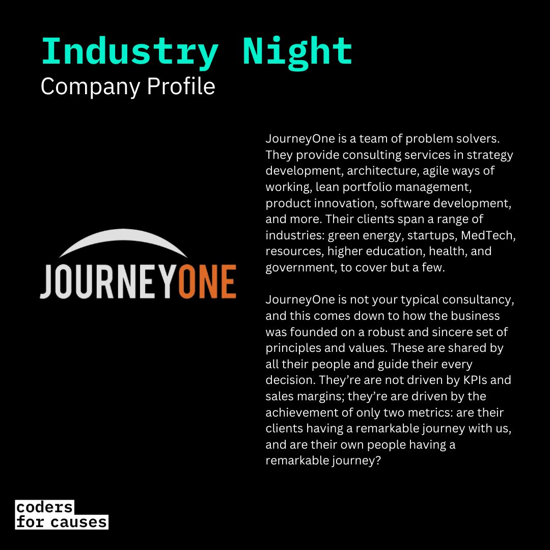 Coders for Causes on LinkedIn: 🎉Introducing our Industry Night speakers ... Coders for Causes on LinkedIn: 🎉Introducing our Industry Night speakers ...