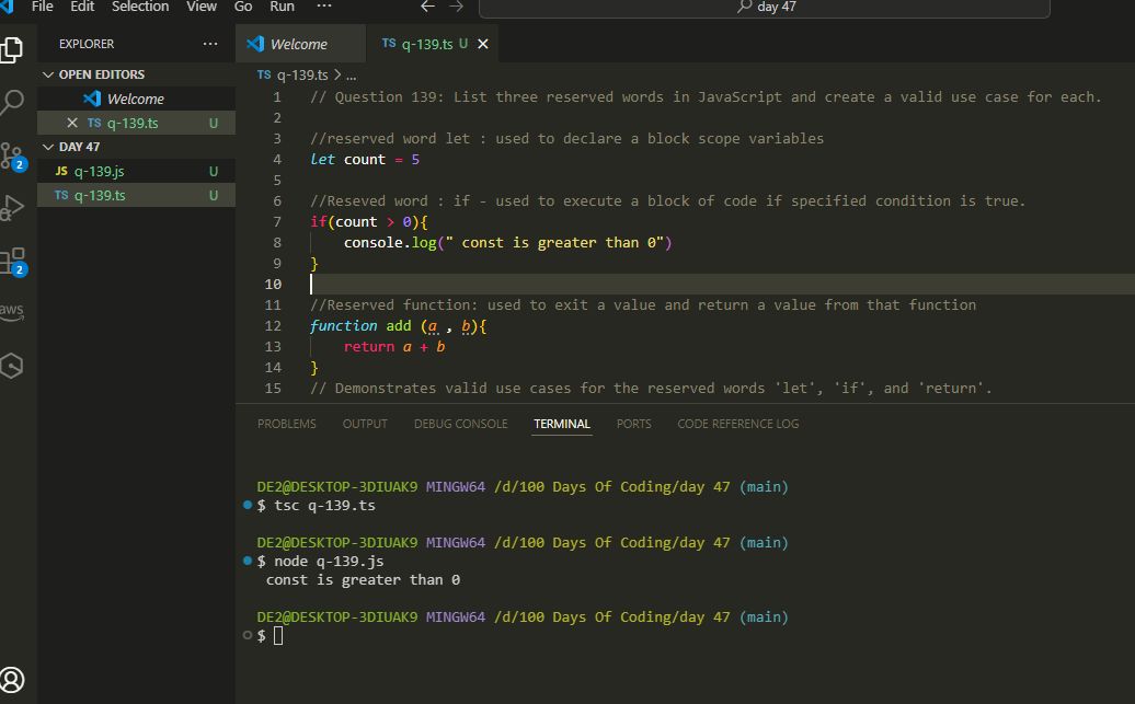 Faiza Siddiqui on LinkedIn: #100daysofcodingchallenge #typescript # ... Faiza Siddiqui on LinkedIn: #100daysofcodingchallenge #typescript # ...
